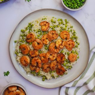 Shrimp Peas and Rice- The Salt and Sweet Kitchen