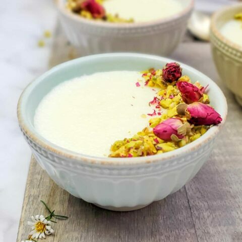Mahalabia -Lebanese Milk Pudding- Salt & Sweet