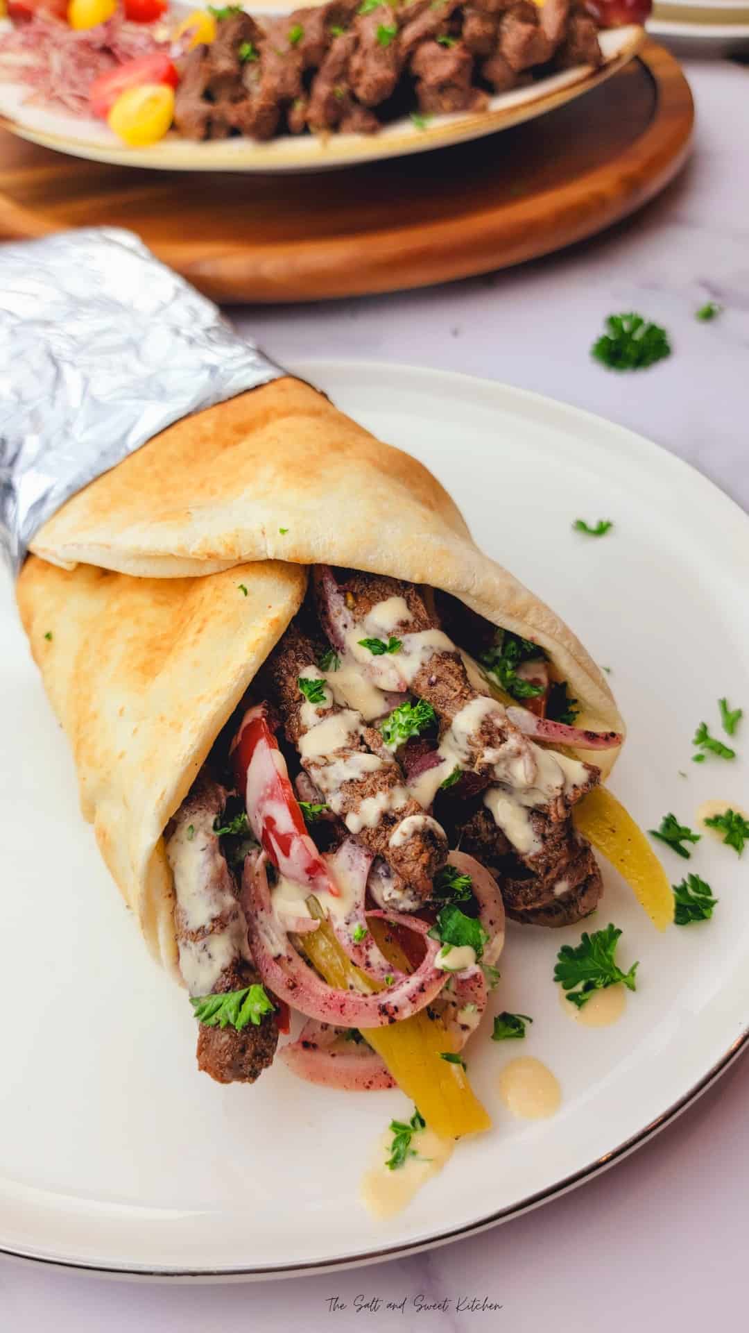 Lebanese Beef Shawarma- The Salt and Sweet Kitchen