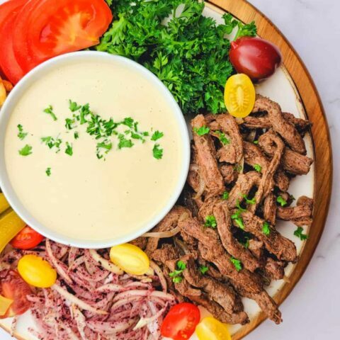Lebanese Beef Shawarma- The Salt and Sweet Kitchen