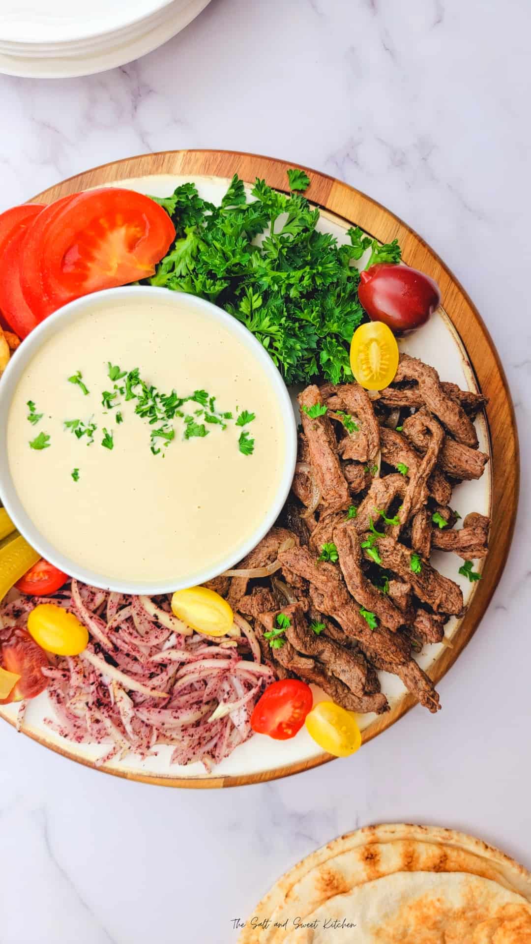 Lebanese Beef Shawarma- The Salt and Sweet Kitchen