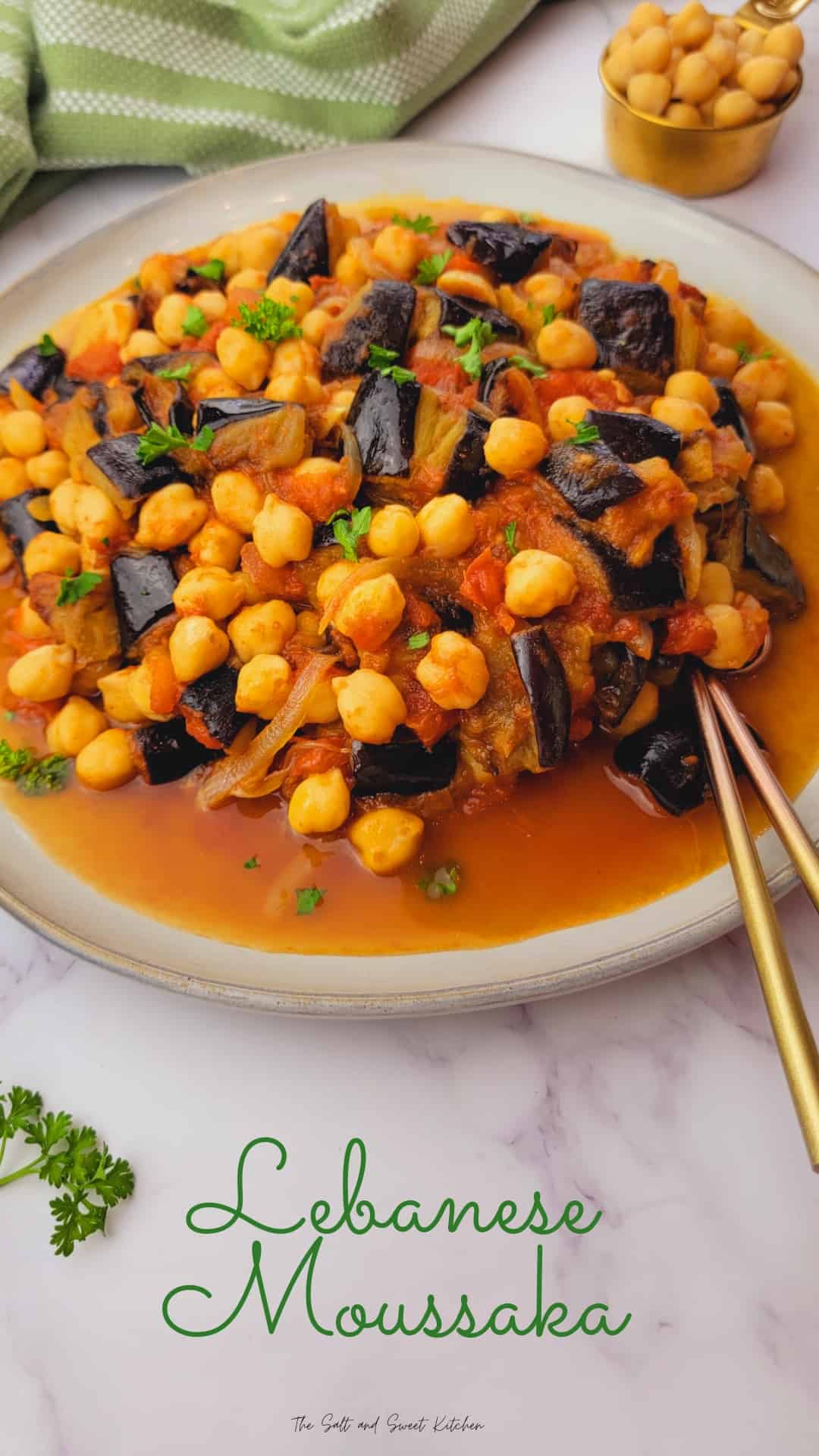 Lebanese Moussaka- The Salt and Sweet Kitchen