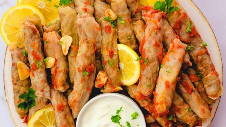 Arabic Cabbage Rolls Lebanese Cabbage Rolls | Malfouf Mahshi | Recipe