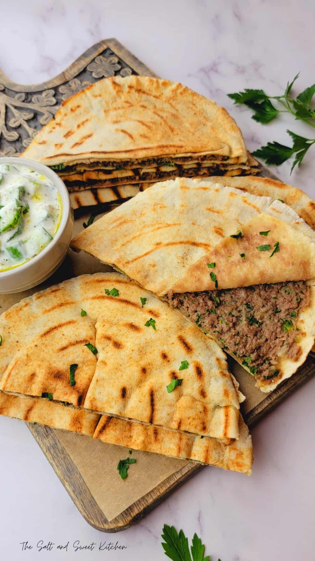 Arayes Kafta Recipe - The Salt and Sweet Kitchen