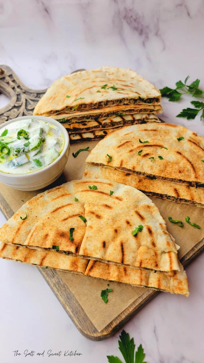 Arayes Kafta Recipe - The Salt and Sweet Kitchen