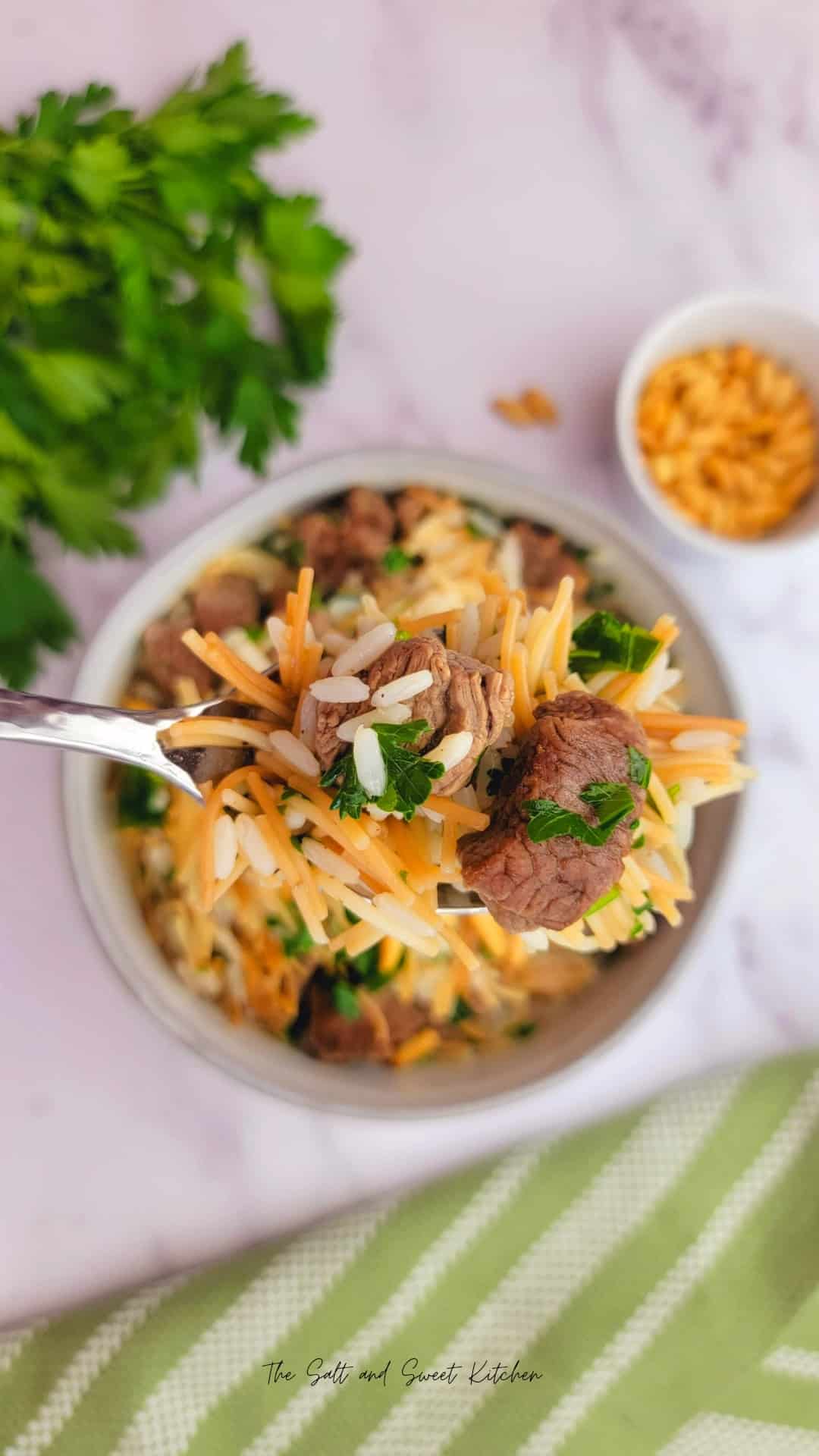 Lebanese Lamb Soup- Salt & Sweet