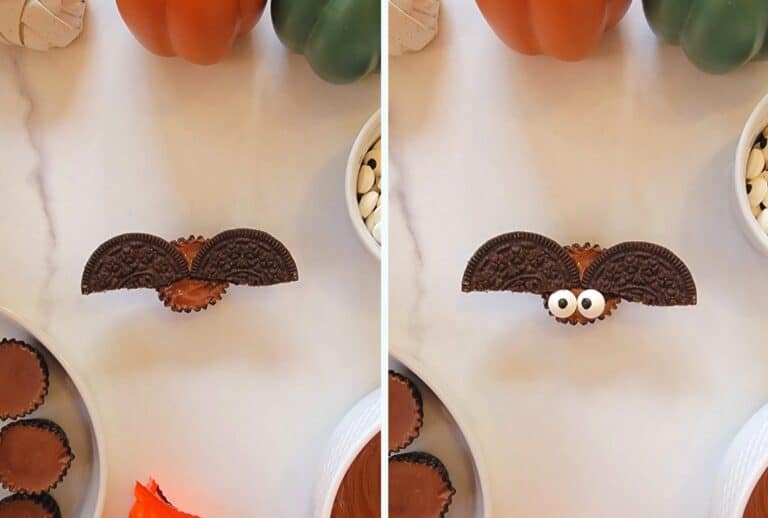 Halloween Reese's Bats- The Salt and Sweet Kitchen