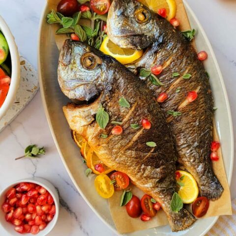 Whole Baked Fish- The Salt and Sweet Kitchen