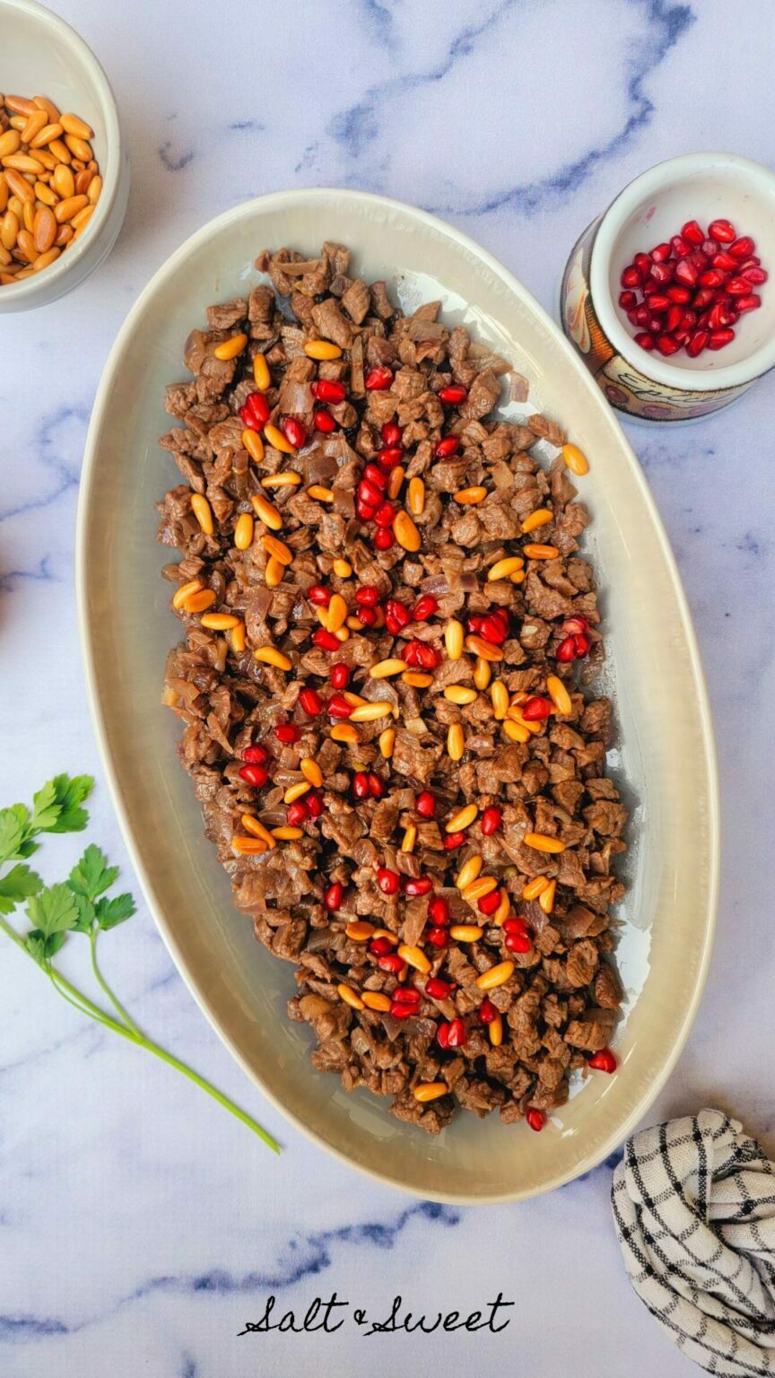 Lebanese Hashweh- Salt & Sweet