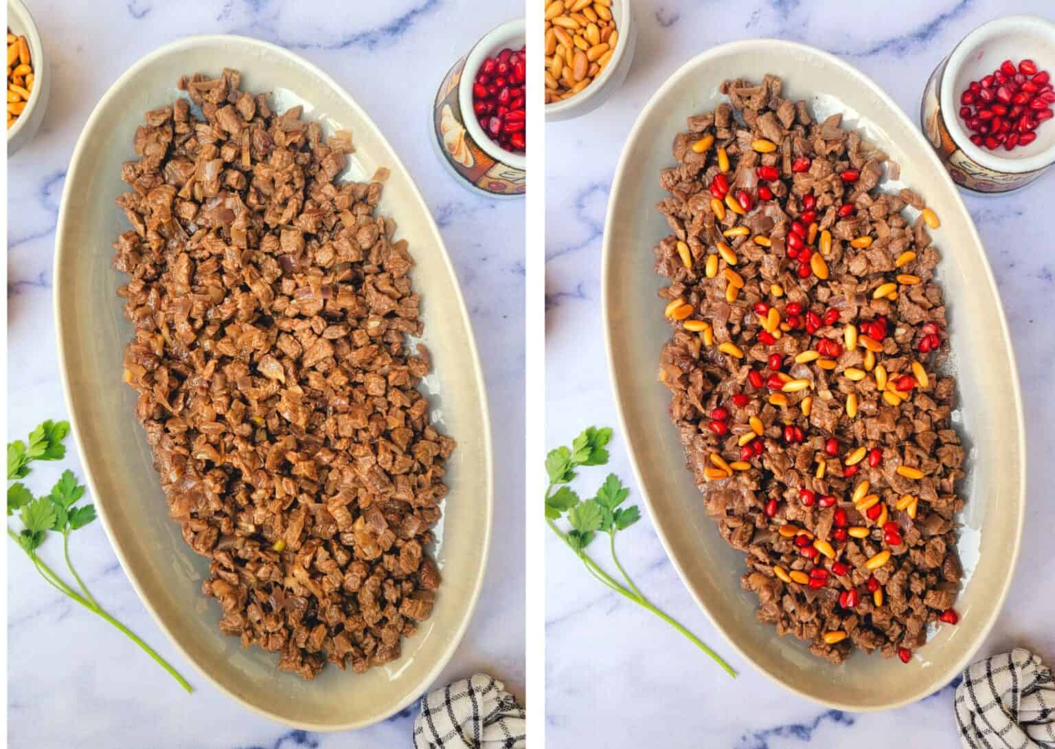 Lebanese Hashweh- Salt & Sweet