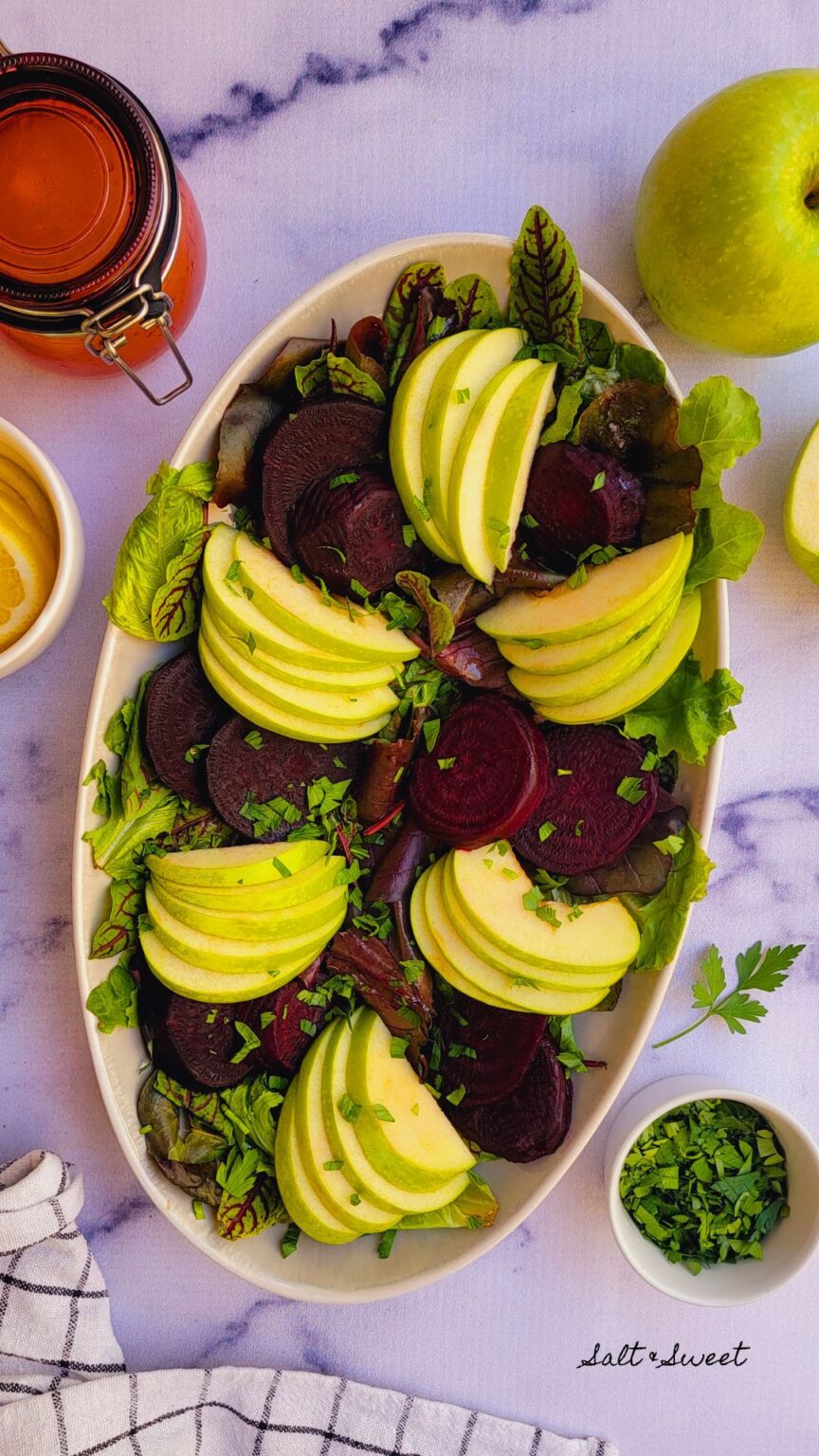 Beet and Apple Salad- Salt & Sweet